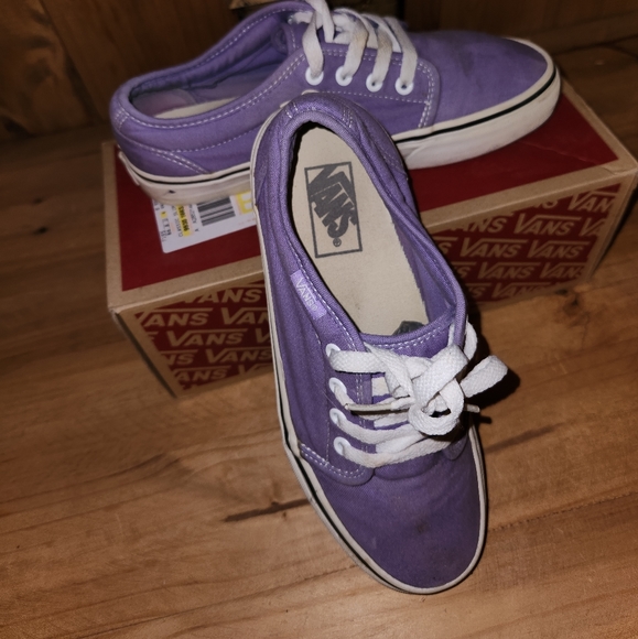 Vans | Shoes | Lavender Vans | Poshmark